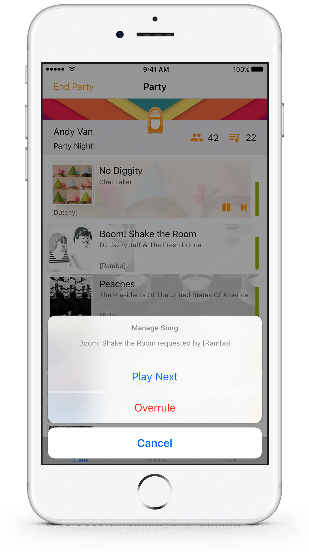 Make your party rock with the free social jukebox app for Spotify ...