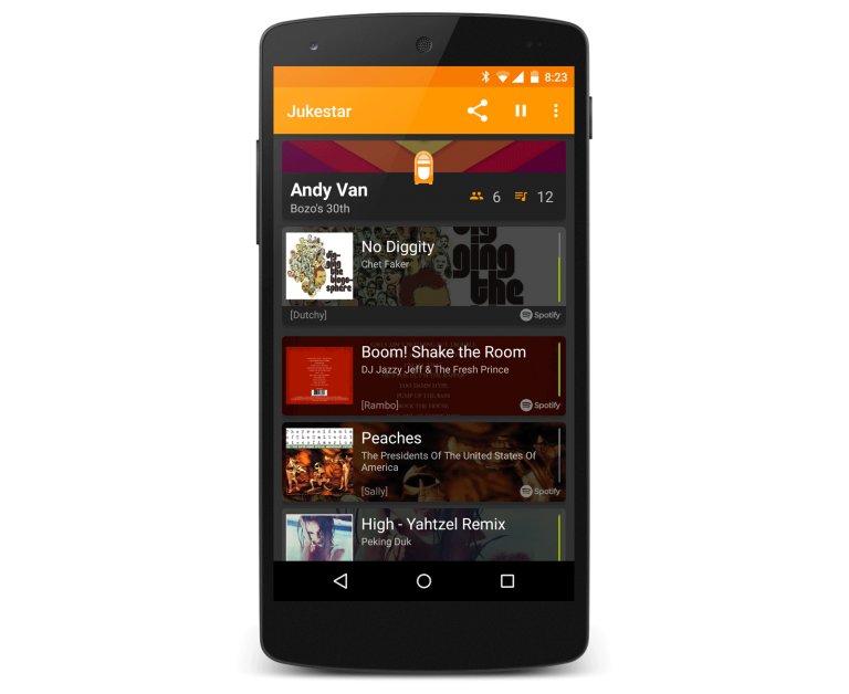 Social Jukebox App for Spotify - Jukestar